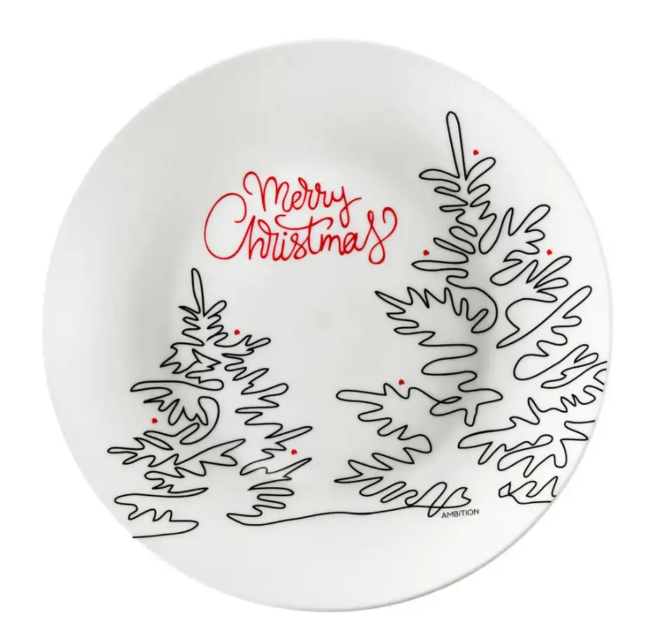 AMBITION LINE ART Talerz deserowy 20 cm - sklep Nakrywamy.pl