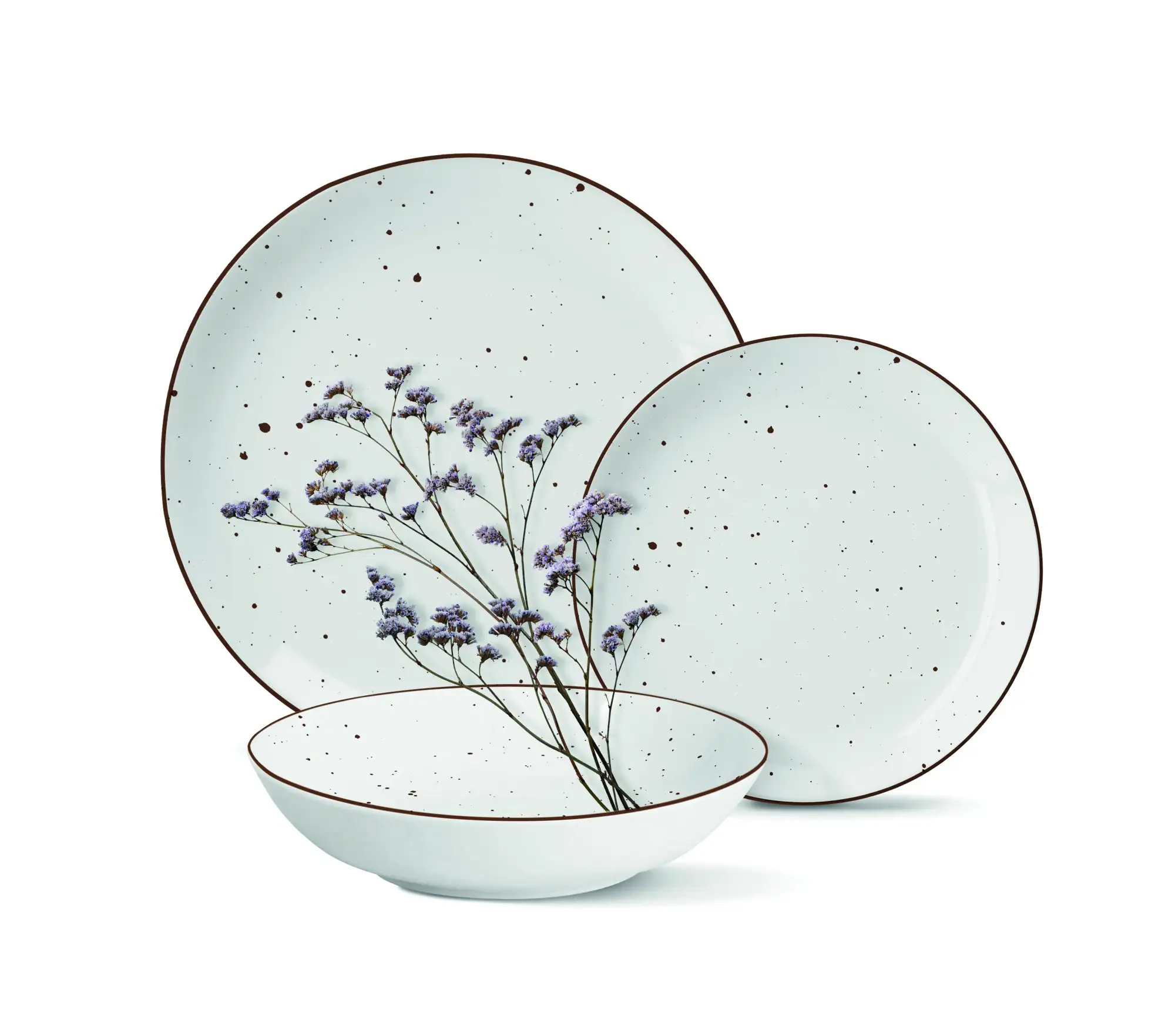 MG HOME | ZESTAW OBIADOWY Z PORCELANY GEMMA WHITE 36 EL / 12 OS - sklep ...